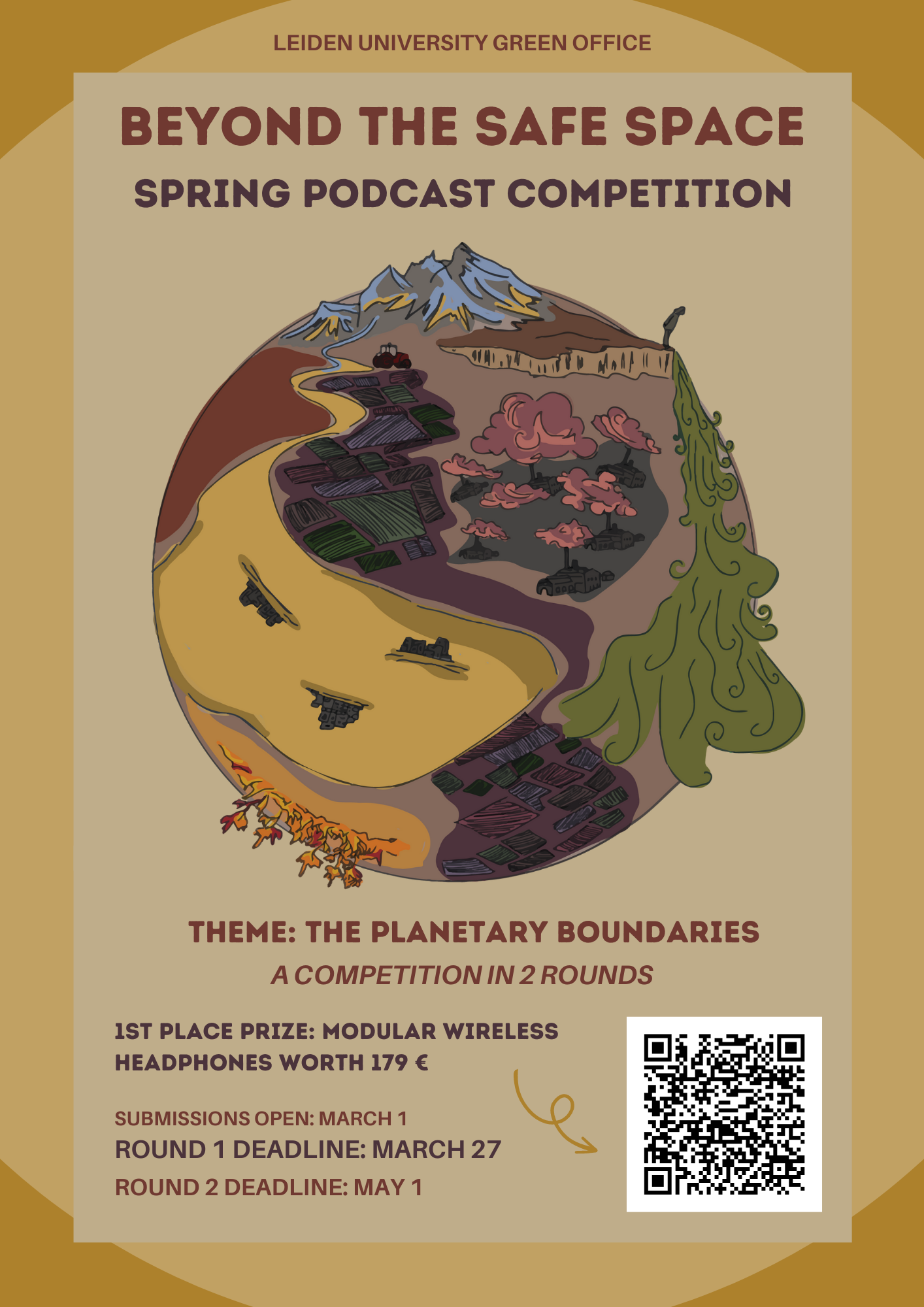 Beyond the Safe Space: Spring Podcast Competition 2023 - Leiden University