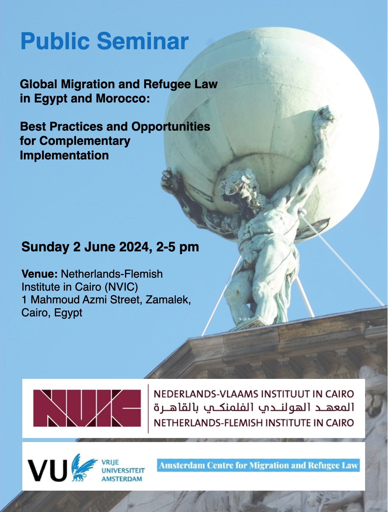 Public Seminar: Global Migration and Refugee Law in Egypt and Morocco ...