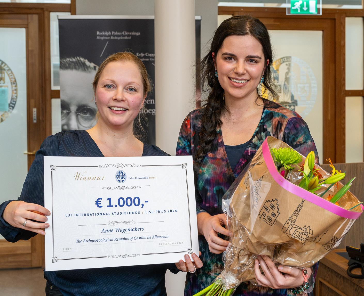 Archaeology student Anne Wagemakers wins LISF prize for report on ...