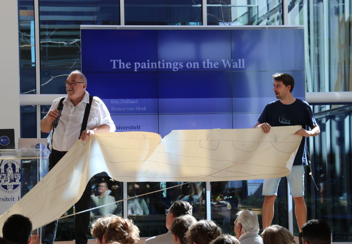 Throwback to the start of the Faculty academic year: murals, puzzles ...