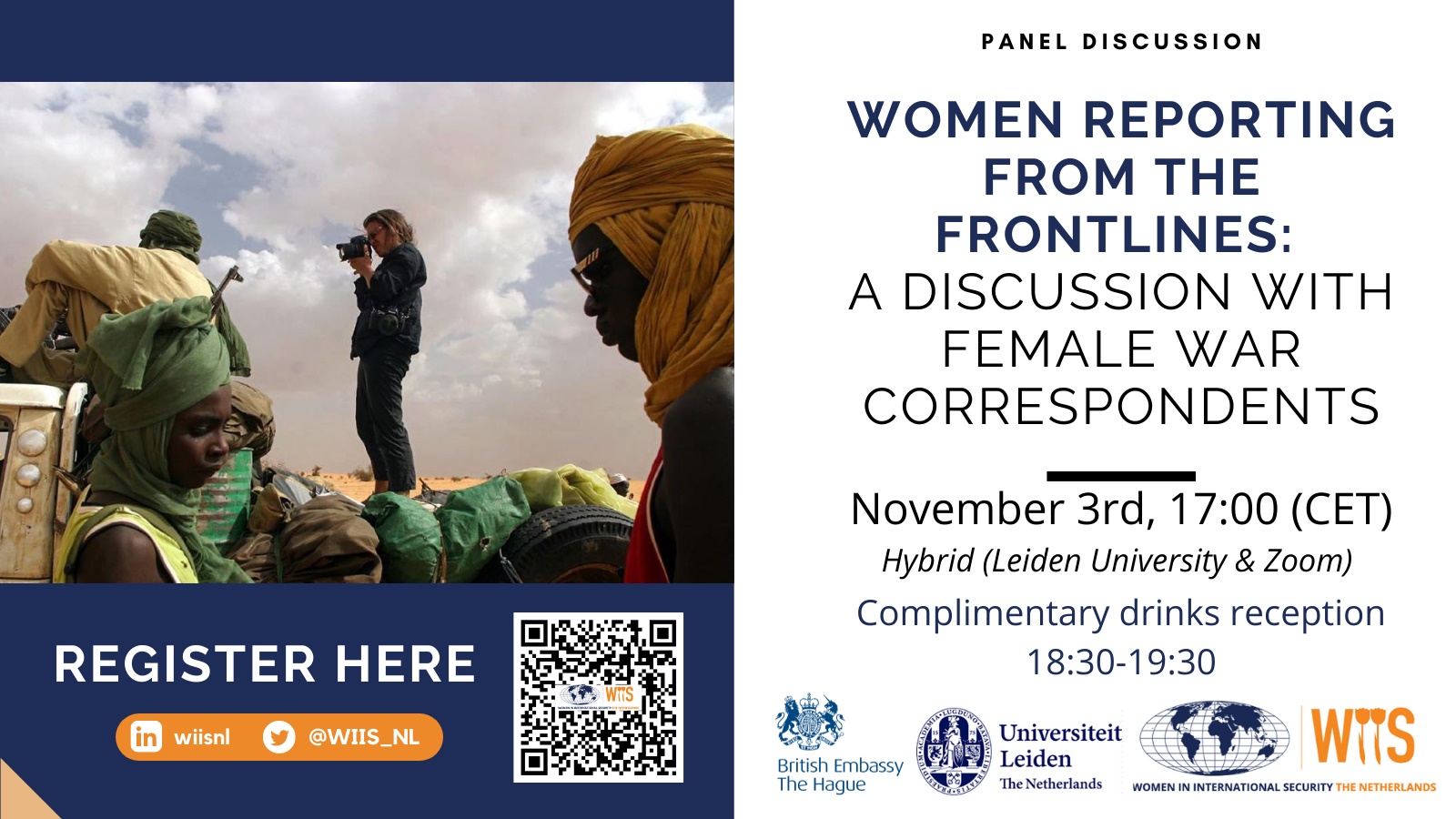 Women Reporting from the Frontlines: A Discussion with Female War ...