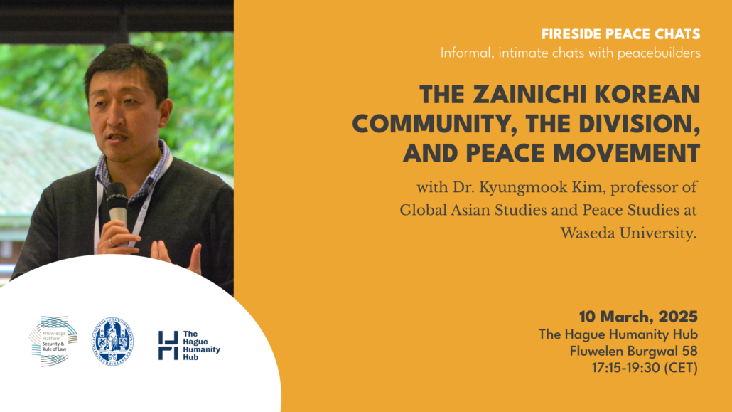 Fireside Peace Chats: The Zainichi Korean community, the division, and ...