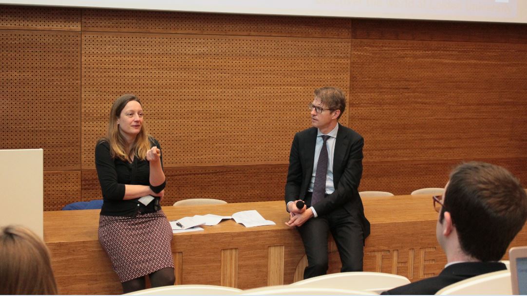 Guest lecture from Sander Dekker, Minister for Legal Protection, to CSM ...