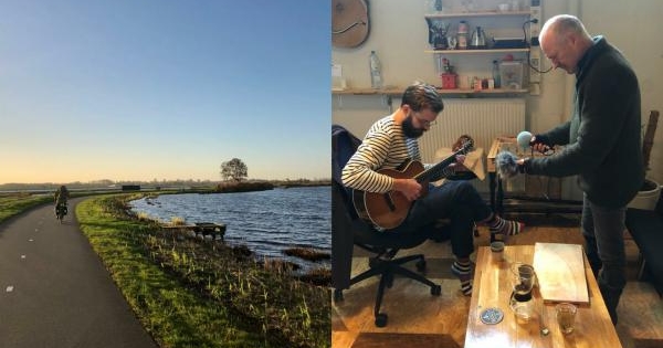 Passaggio bezoekt Aart Strootman - Universiteit Leiden