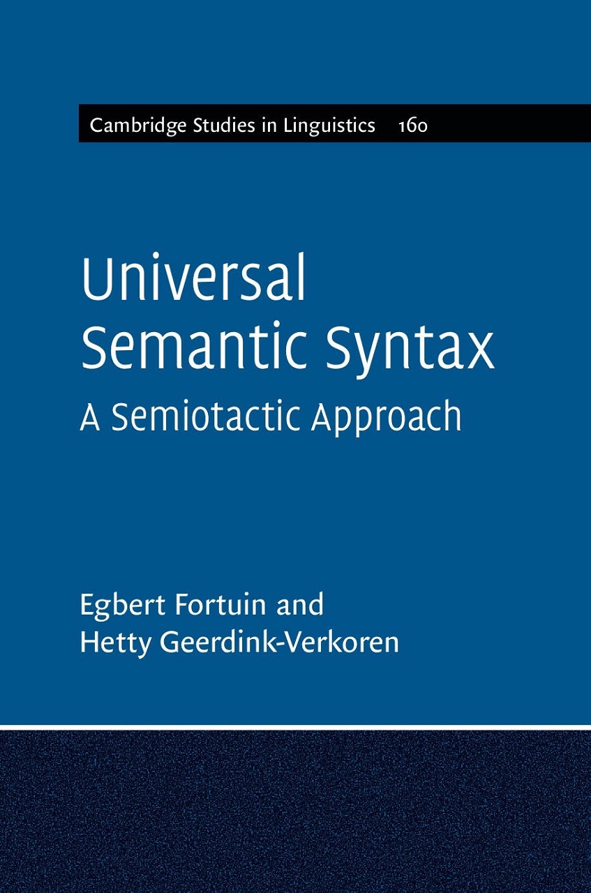 Universal Semantic Syntax: A Semiotactic Approach - Leiden University