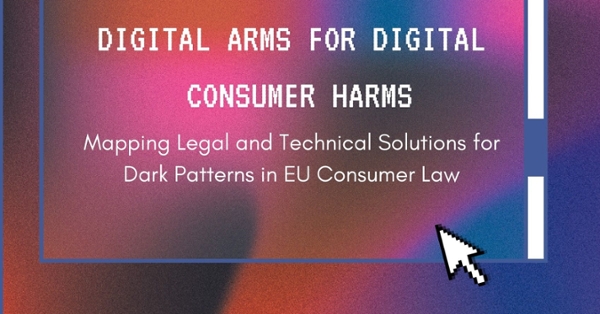 'Digital Arms for Digital Consumer Harms’ boek van Constanta Rosca - Universiteit Leiden