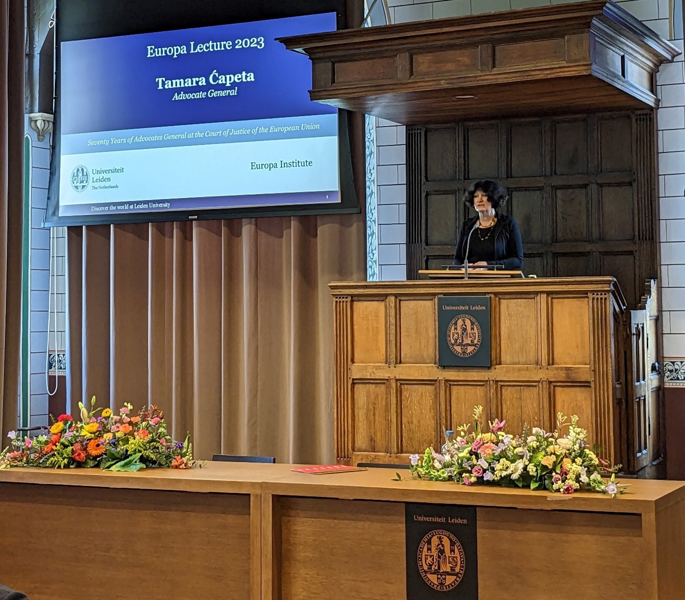 Eleventh Europa Lecture: Tamara Ćapeta on the role of Advocates General ...