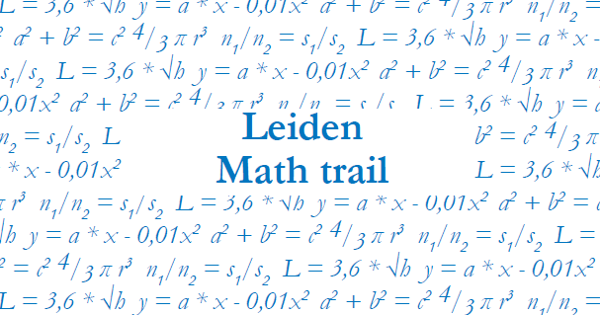 Leiden math trail renewed - Leiden University