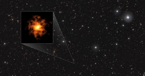Huge reservoir of star-forming gas discovered in surprisingly mature ...
