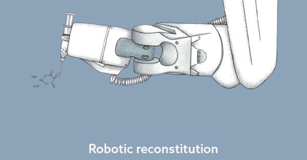Robotic reconstitution of cytostatic drugs and monoclonal antibodies ...