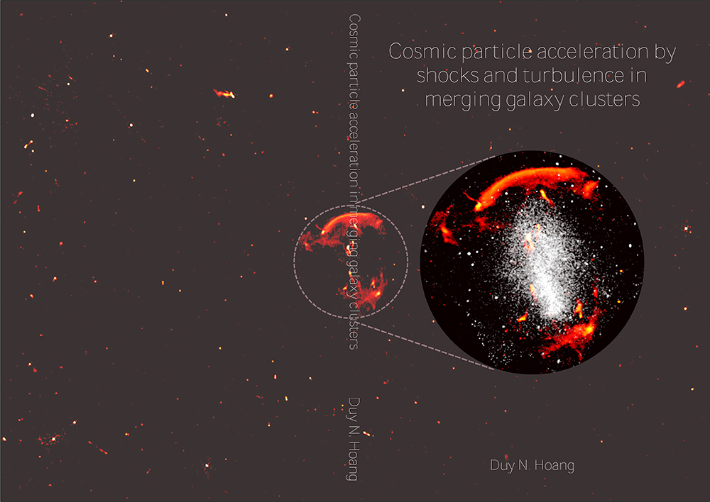 Cosmic particle acceleration by shocks and turbulence in merging galaxy ...
