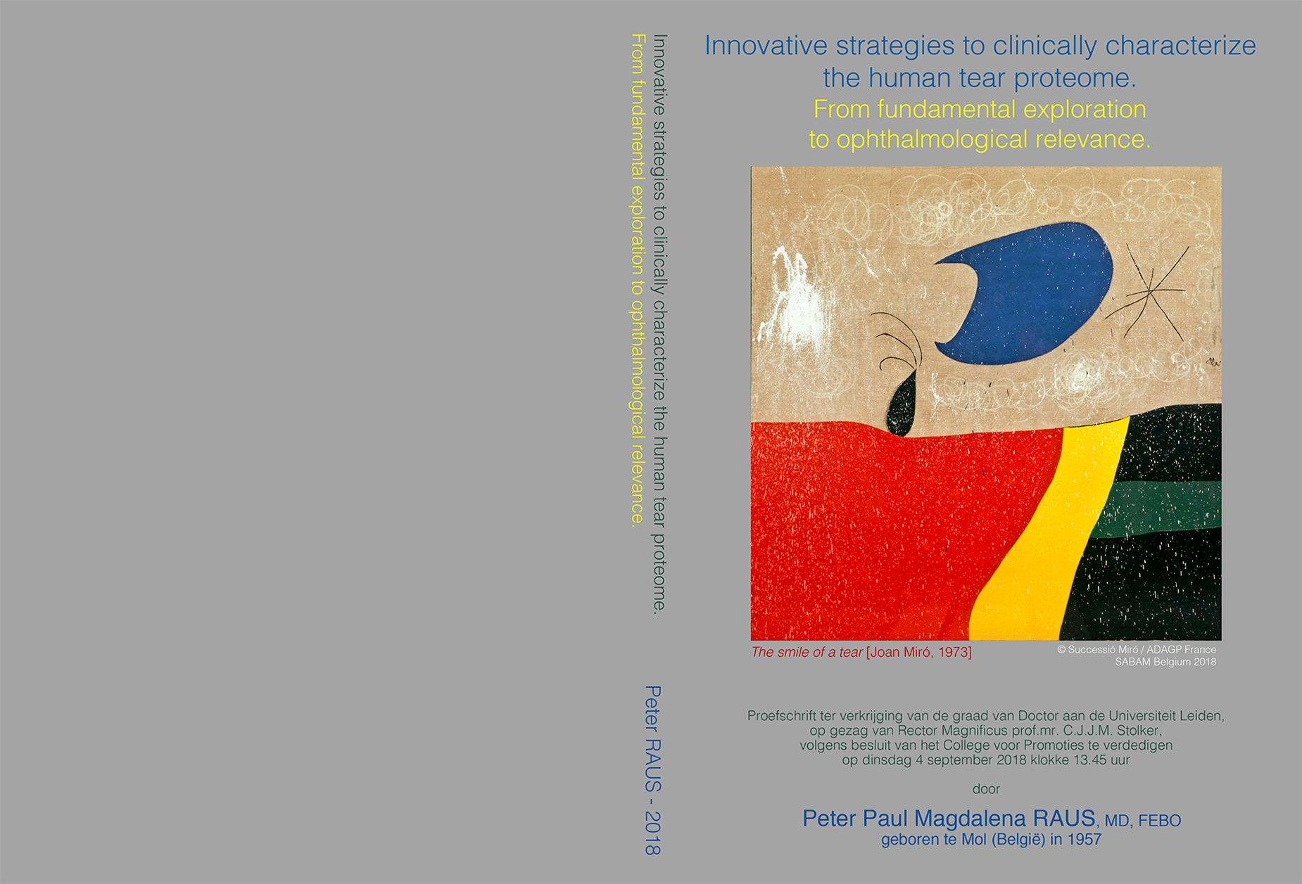 Innovative strategies to clinically characterize the human tear ...