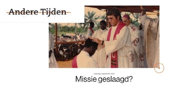 Peter Pels in Andere Tijden about fathers of the Holy Spirit and Africa ...