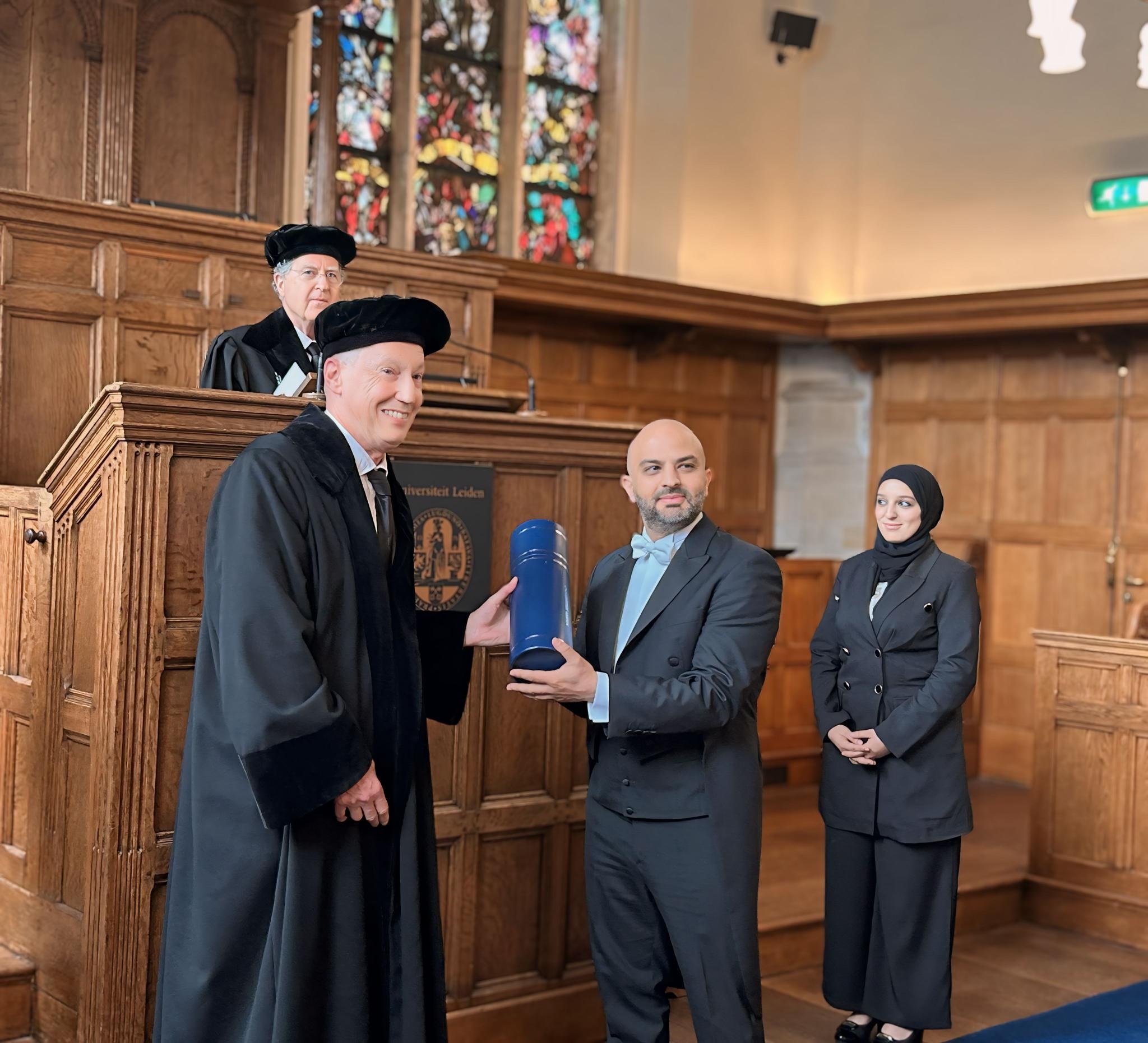 Congratulations, Dr. Jamal El Ouahi! - Leiden University