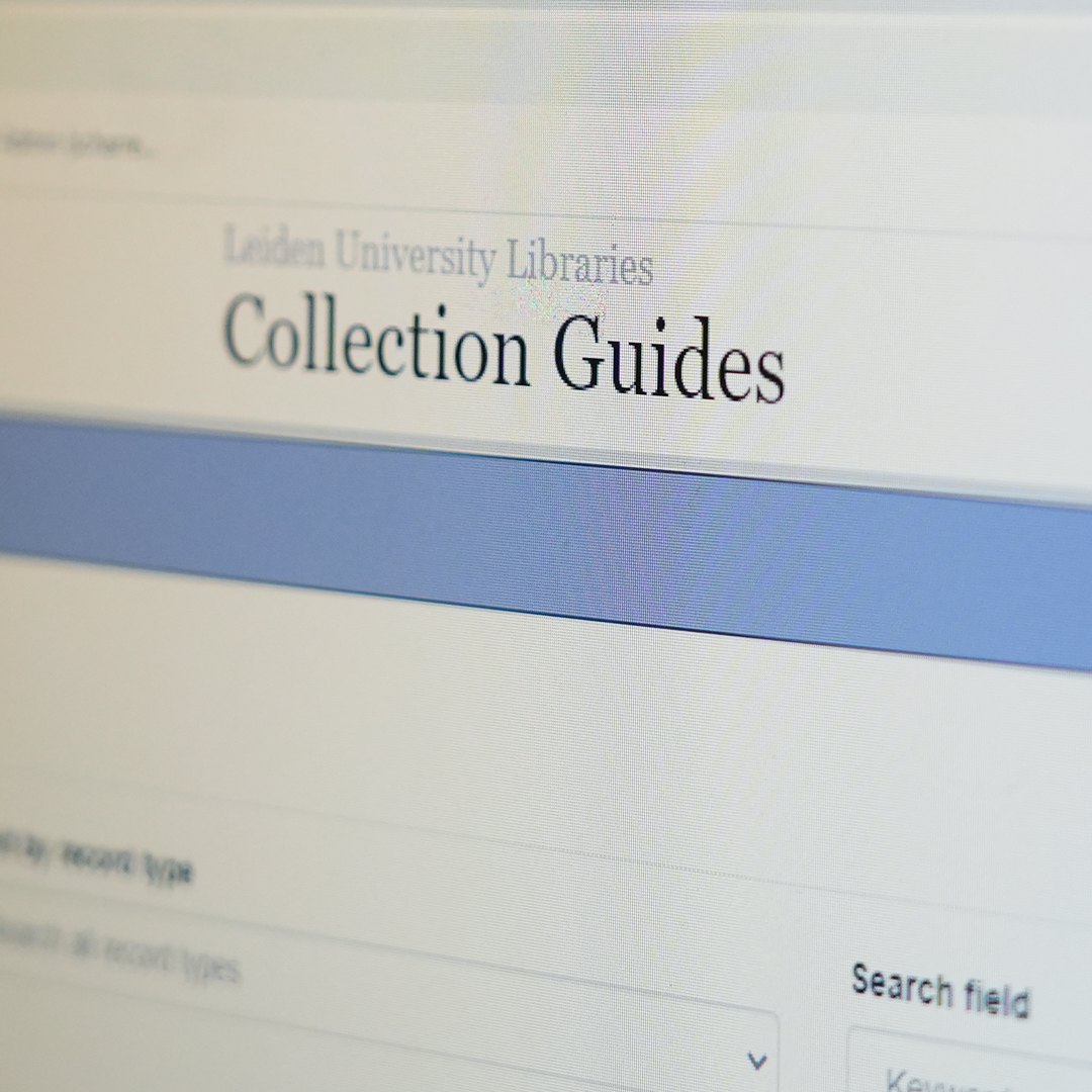 New search options for archives and collections in Collection Guides ...